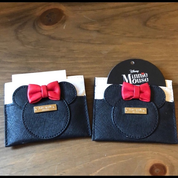 kate spade | Bags | Kate Spade Minnie Mouse Card Holders | Poshmark
